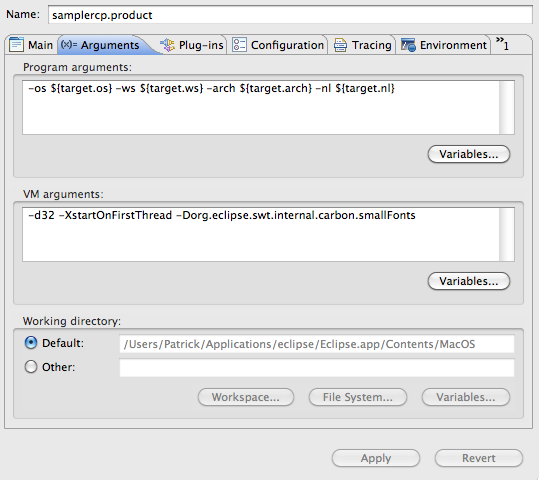 Eclipse Not Honoring Runtime Vm Memory Options Stack Overflow